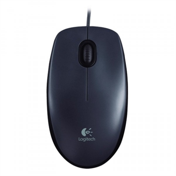 Logitech m90 ratón óptico 1000dpi usb negro - myfullshop.com